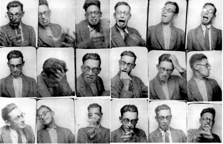 Raymond Queneau, Collage de photomaton, 1929 – BA GCD Community ...